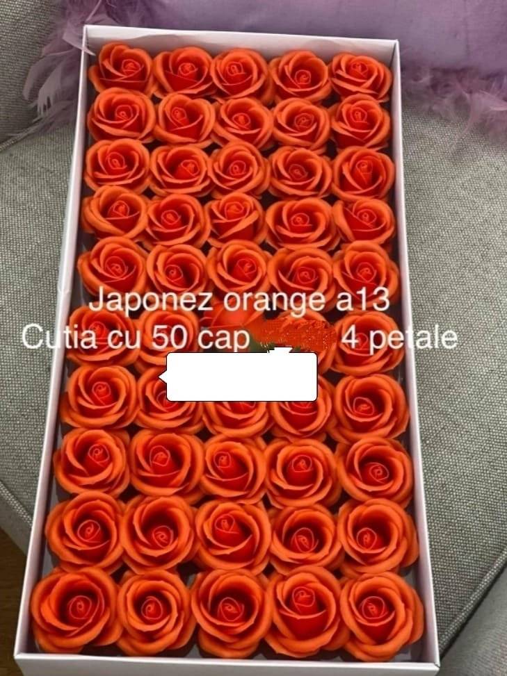 Trandafiri de Sapun Japonezi Orange